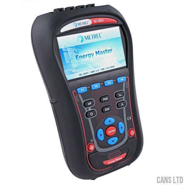 Metrel MI2883 Energy Master Pro Three Phase Power Quality Analyser ...